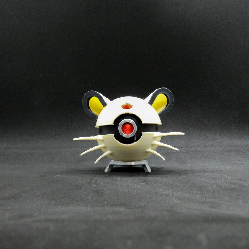 Pokemon Themed Pokeballs Persian Meowth Meowth & More to Come - Etsy