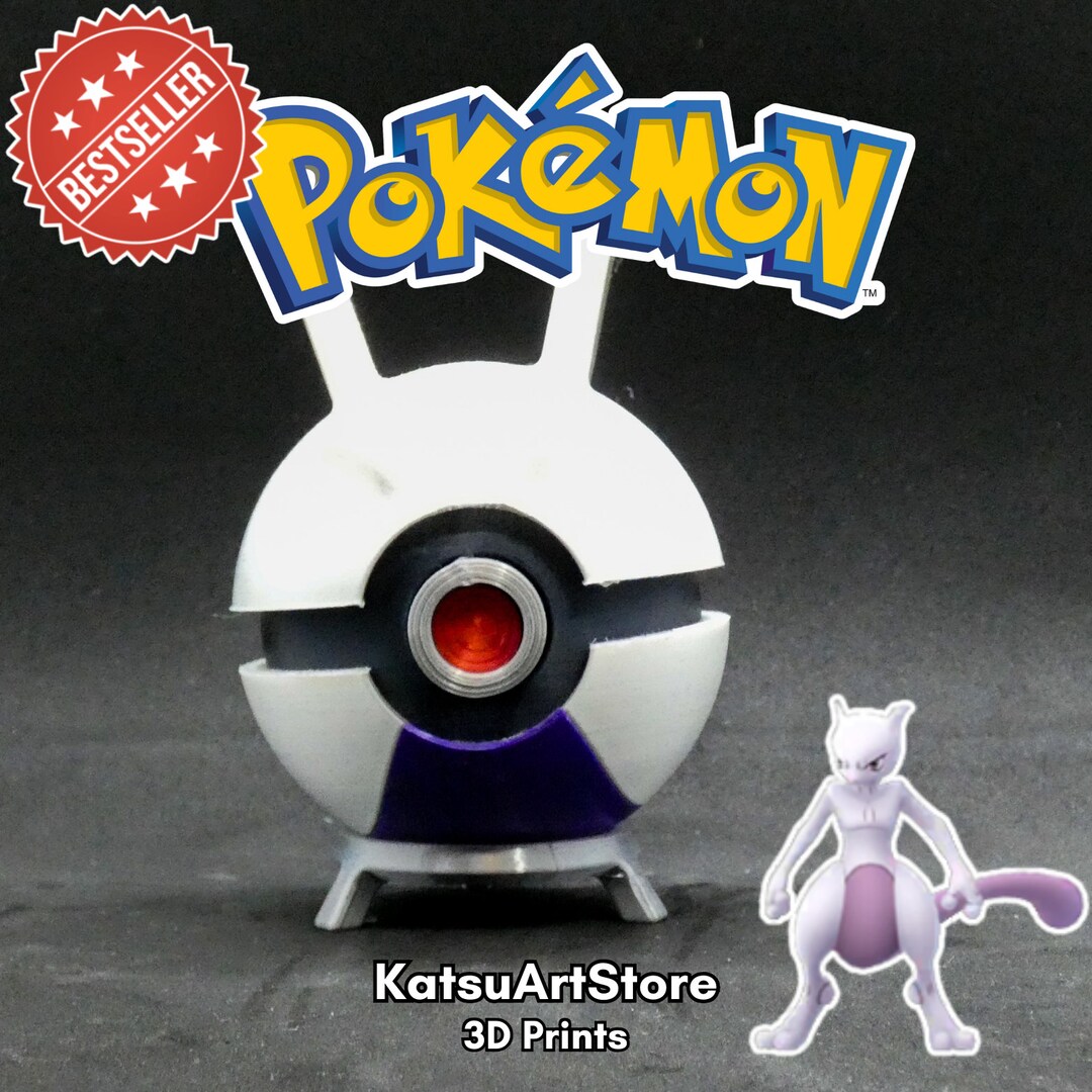Pokemon Themed Pokeballs Mewtwo & More to Come - Etsy
