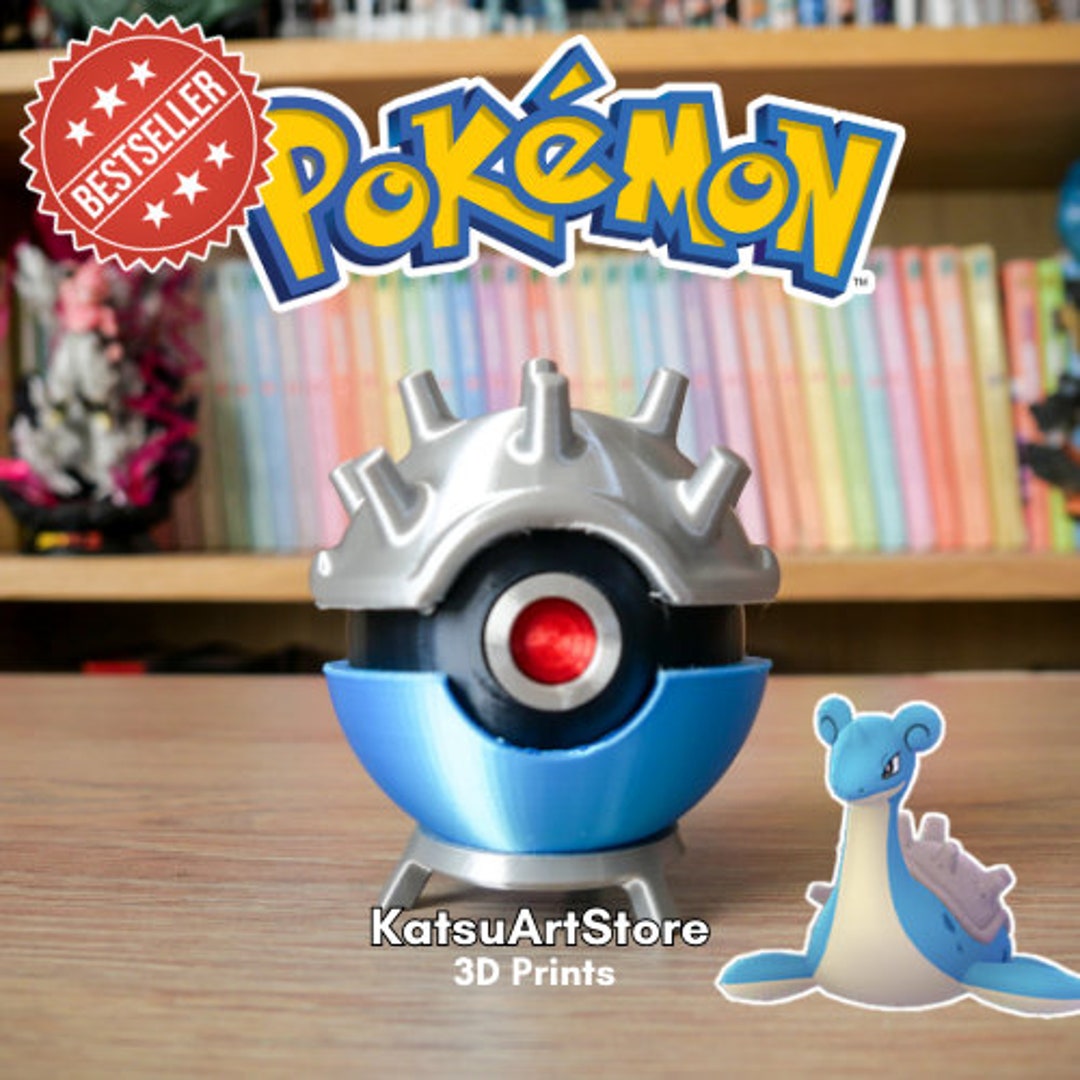 Pokemon Themed Pokeballs Lapras Lochlass & More to Come - Etsy