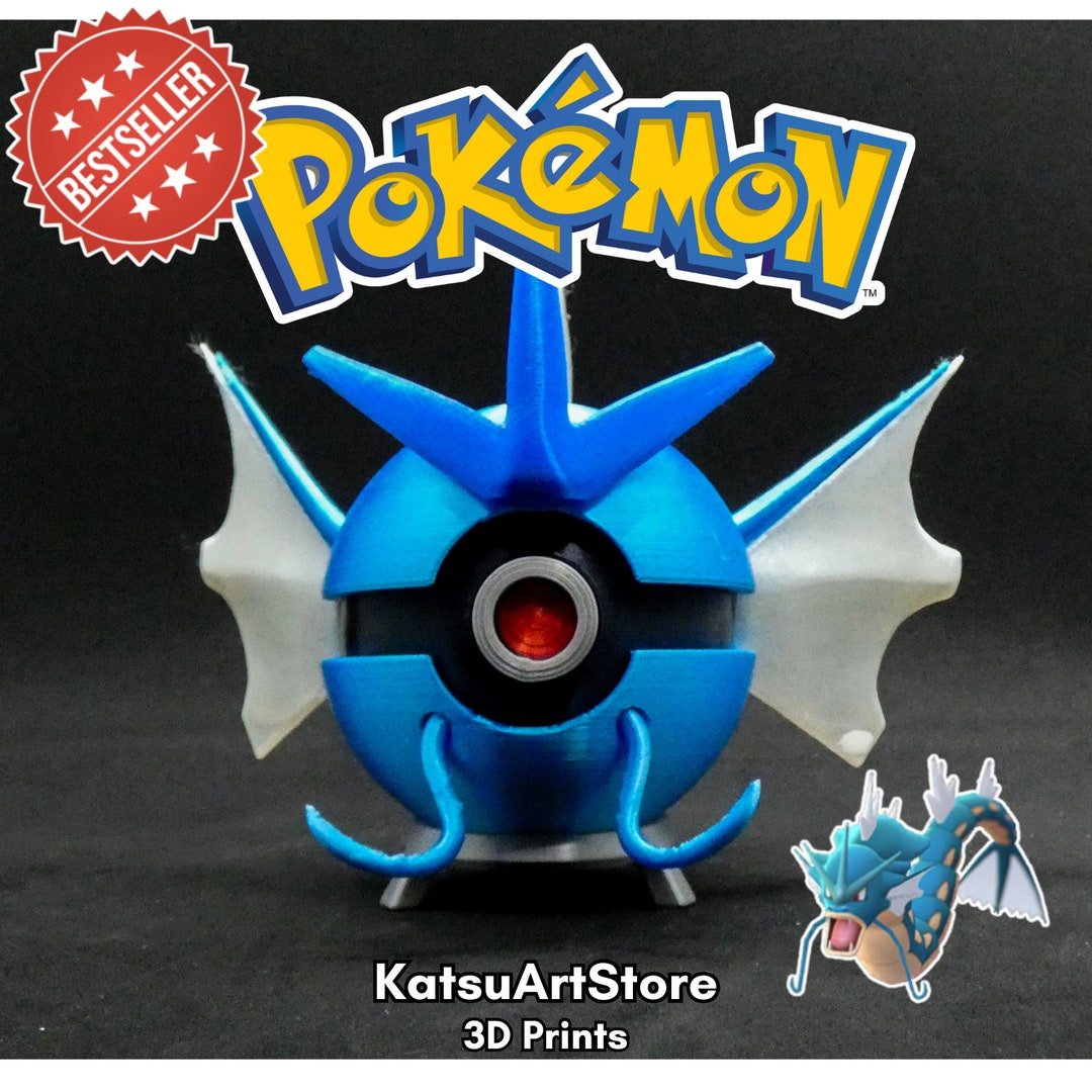 Pokemon Themed Pokeballs Gyarados Leviator & More to Come - Etsy