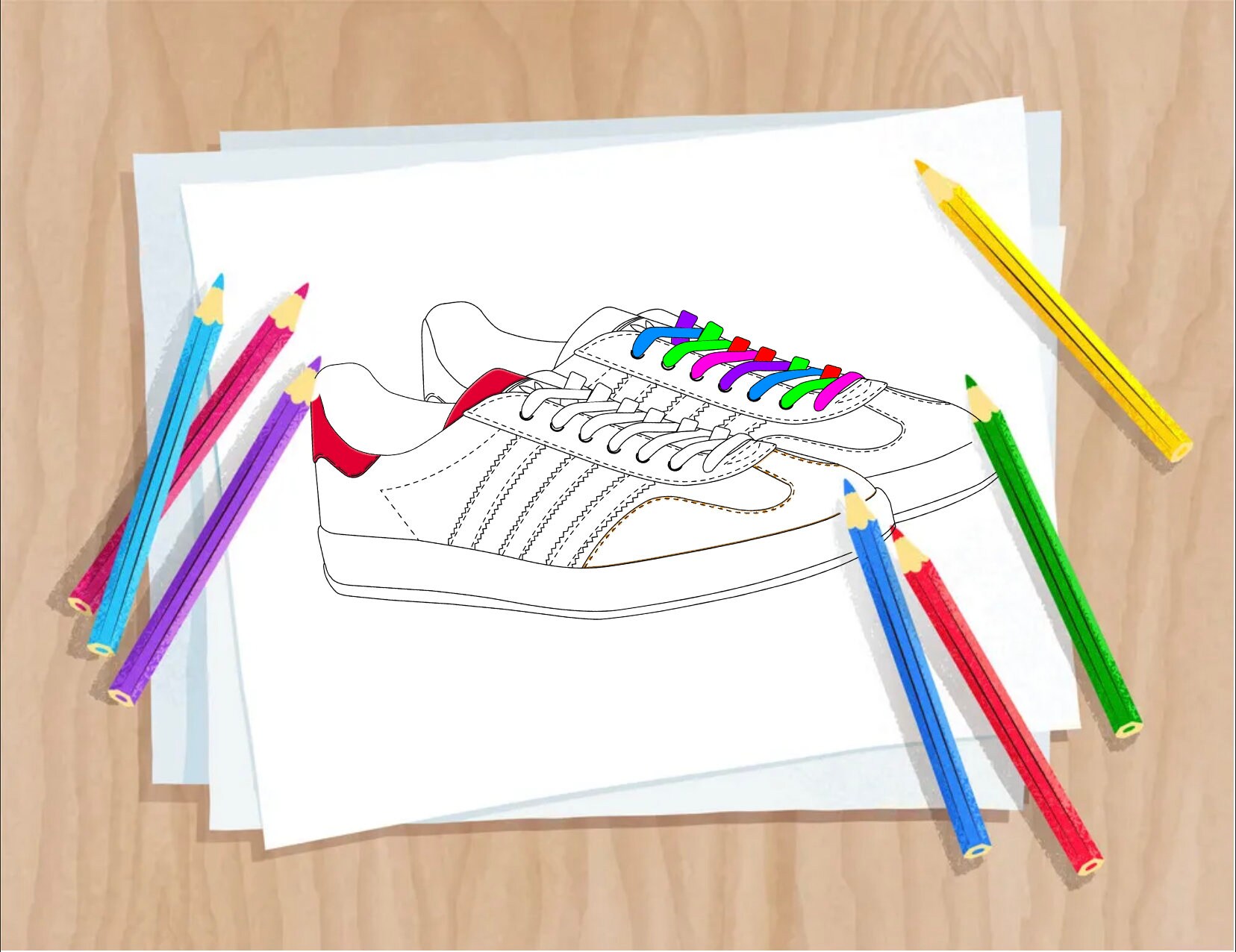 Shoe Colouring, Nike Shoe, Shoes Colouring, Shoes to Color, Shoes Pages ...