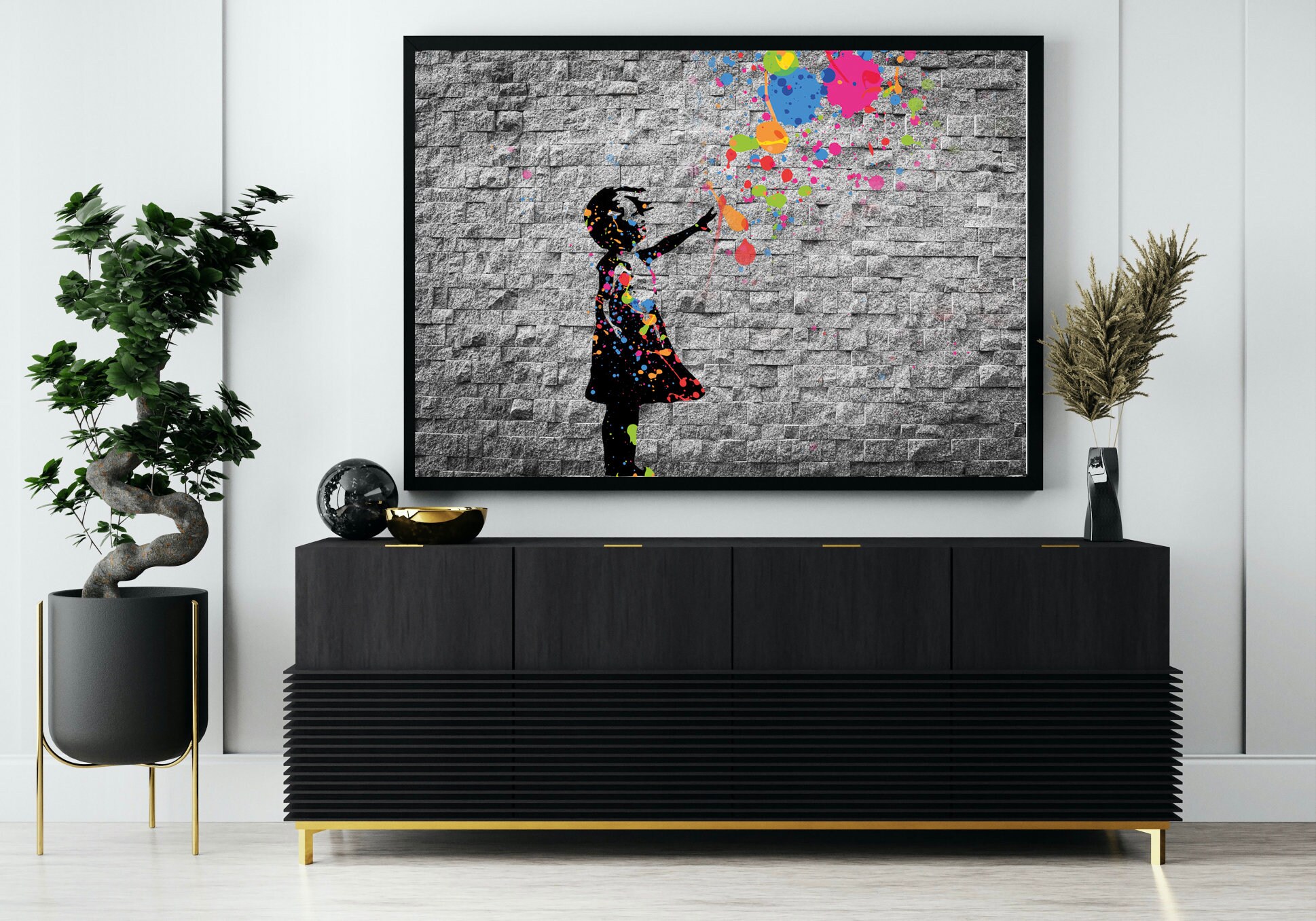 Banksy Art, Banksy Picture, Banksy Frame, Banksy Print, Banksy Canvas ...
