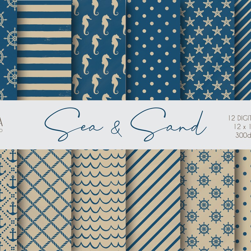 Nautical Paper - Etsy
