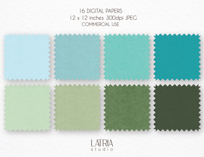 Kraft Color Digital Papers, Cardboard Backgrounds, Color Scrapbook ...