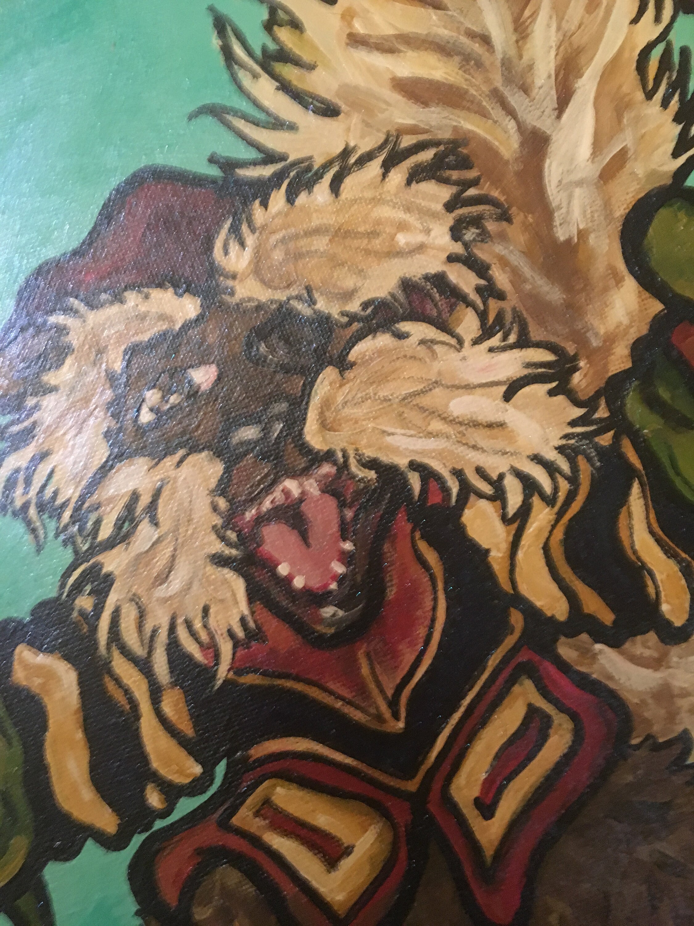 Sir Didymus Labyrinth Orginal Hand Painted Acrylic Canvas - Etsy
