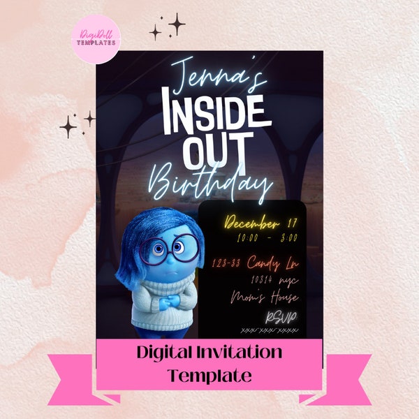 Inside Out Canva - Etsy