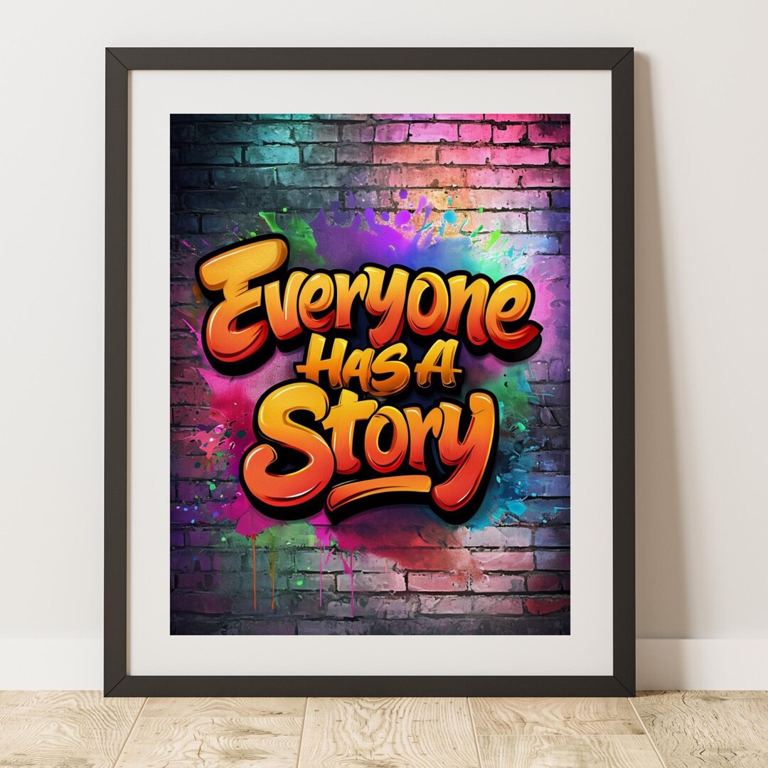 Graffiti Art,graffiti Print,modern Graffiti Art, Maximalist Wall Art ...