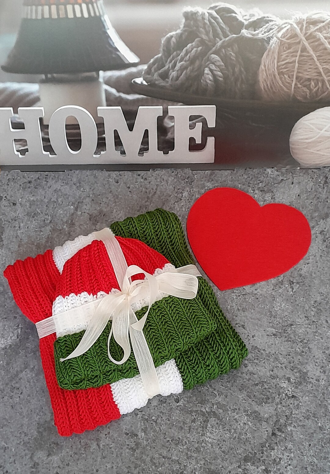 Custom Italy Flag Scarf and Hat,gift for Football Fans,tricolor Wool ...