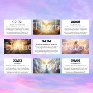 Angel Hour Cards by Hattie Thorn. Original Design 41 Card Deck - Etsy