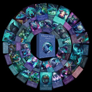 Last Chance! Ethereal Animal Oracle by Hattie Thorn • 52 Card Spirit ...