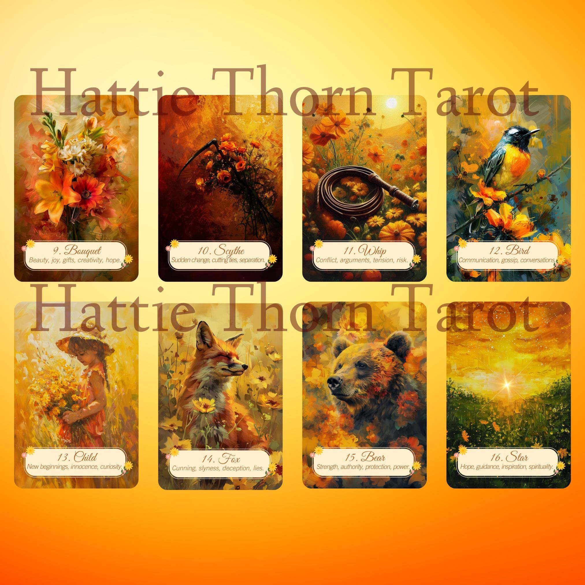 The Four Seasons of Tarot Complete Lenormand Bundle - 4 Deck Special - Etsy