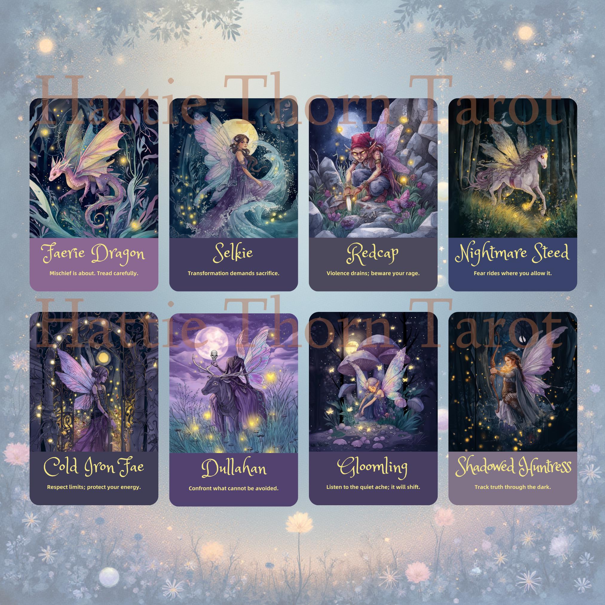 Midnight Fae Oracle • Ethereal Guidance, Moon Magic & Fae Divination ...