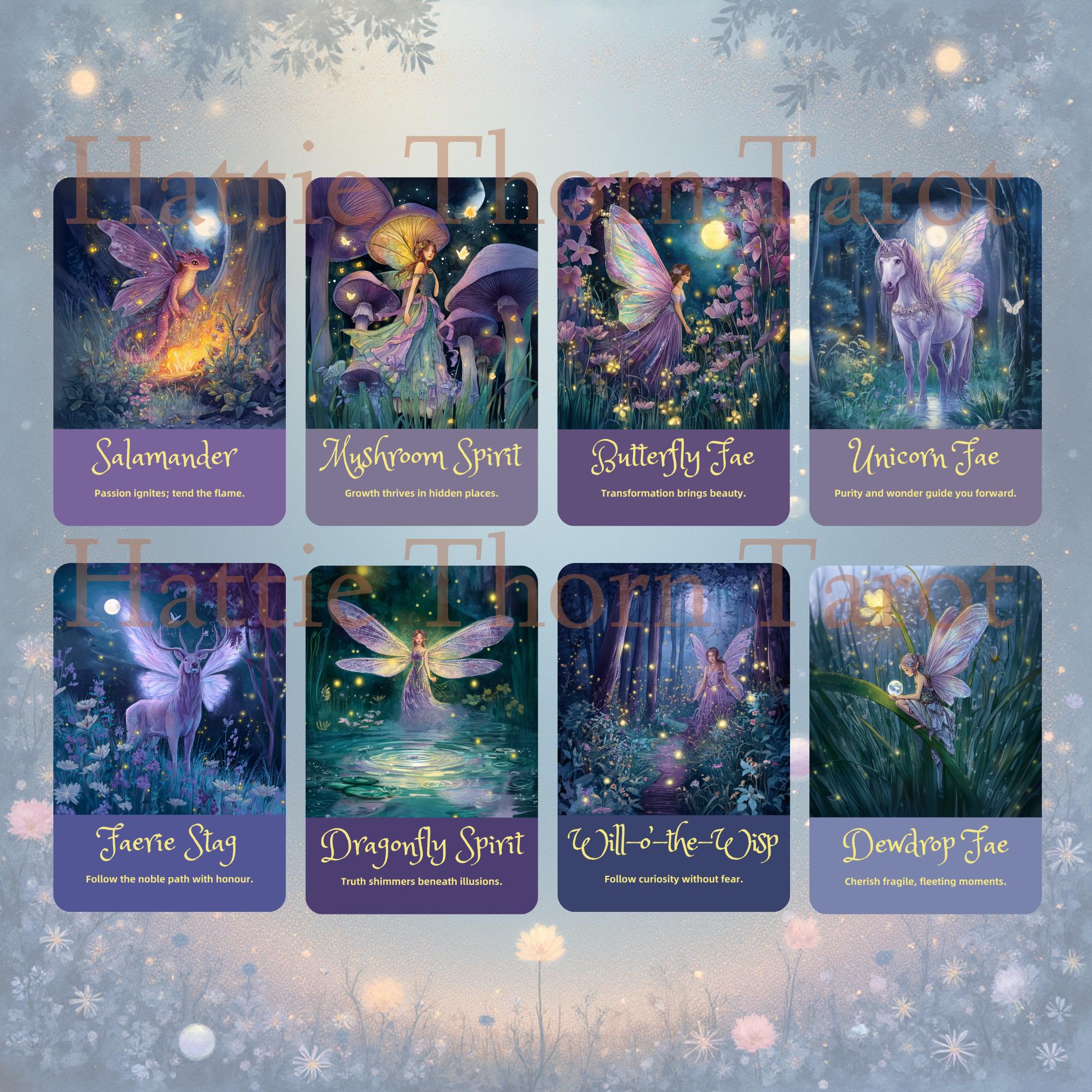 Midnight Fae Oracle • Ethereal Guidance, Moon Magic & Fae Divination ...