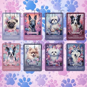 Dogs and Daisies Oracle by Hattie Thorn. Original Design 45 Card Deck ...