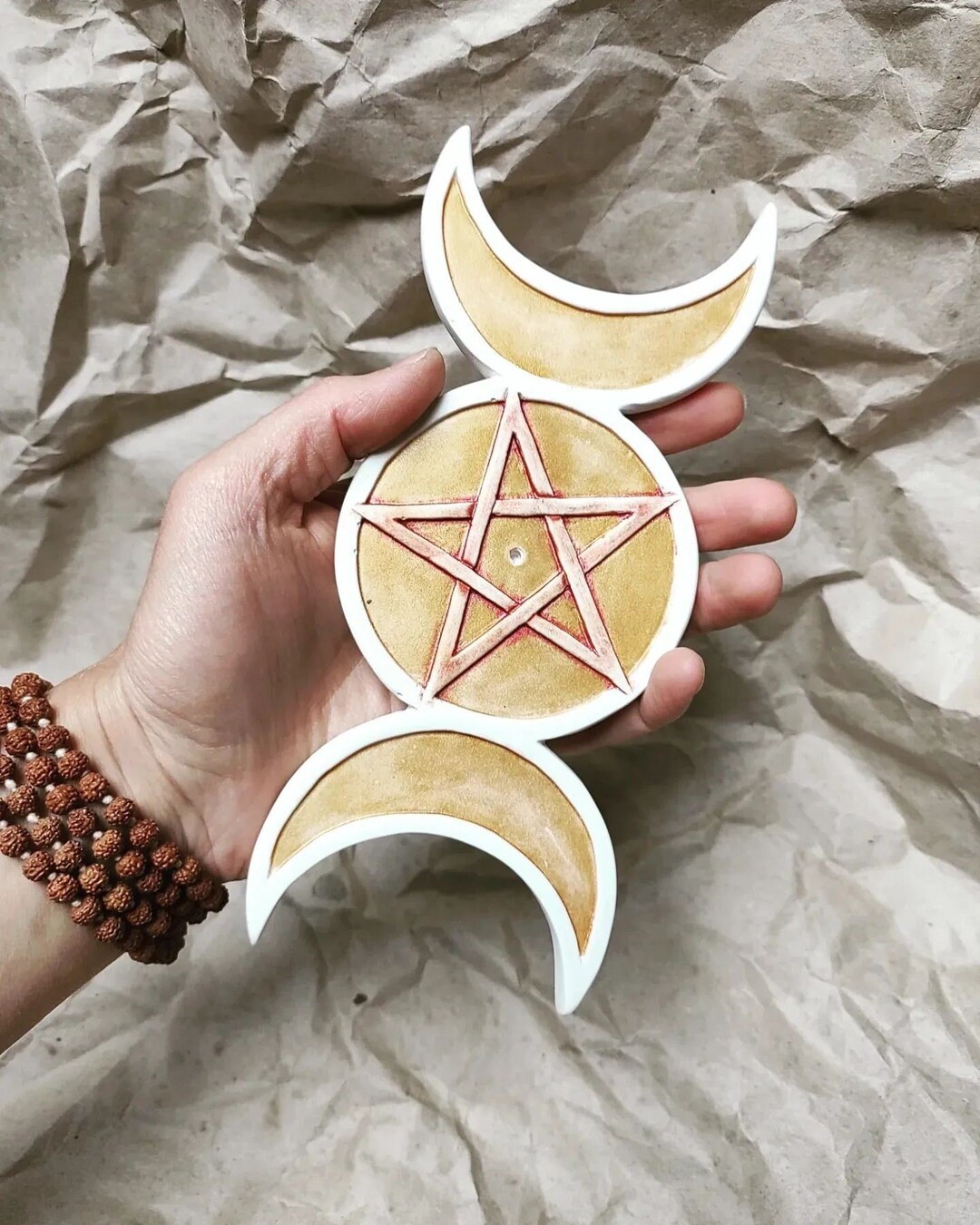 Triple Moon Sacred Symbol Sacred Goddess Feminine Sacred - Etsy
