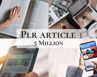 Plr Content Bundle - Etsy