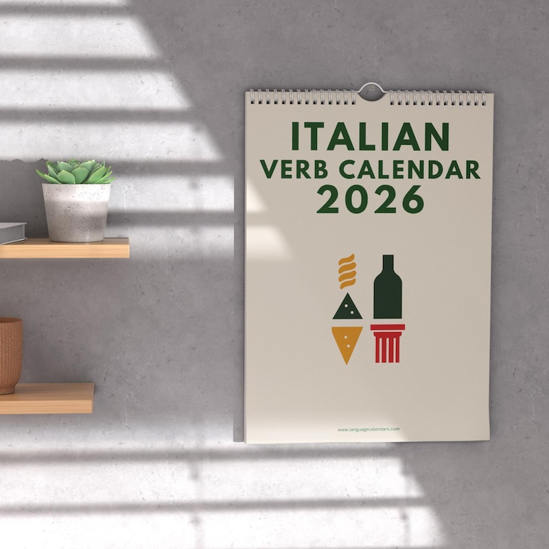 Italian Wall Calender - Etsy