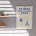 French Past Tenses Poster - Etsy UK