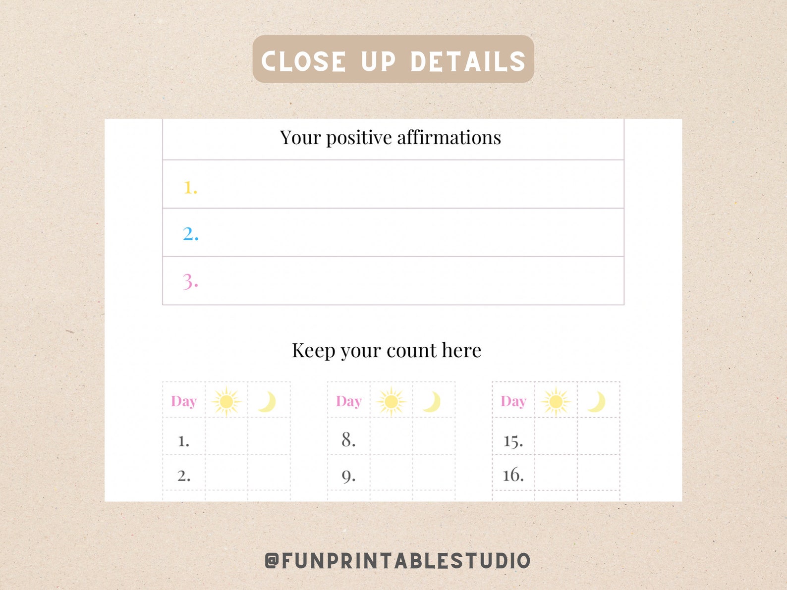 Reprogramming Subconscious Mind Work Sheet, Digital Printable PDF, Journal Prompts, Law of ...