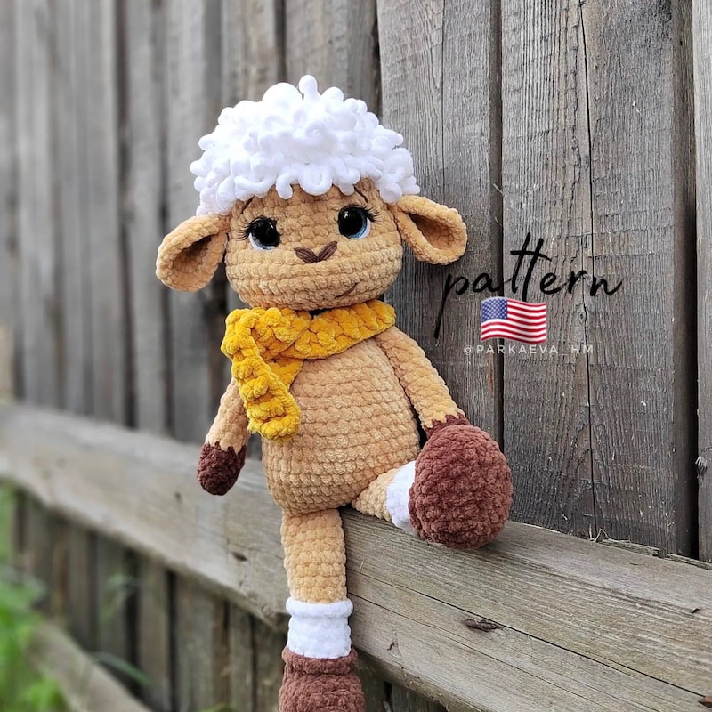 Stuffed Sheep - Etsy