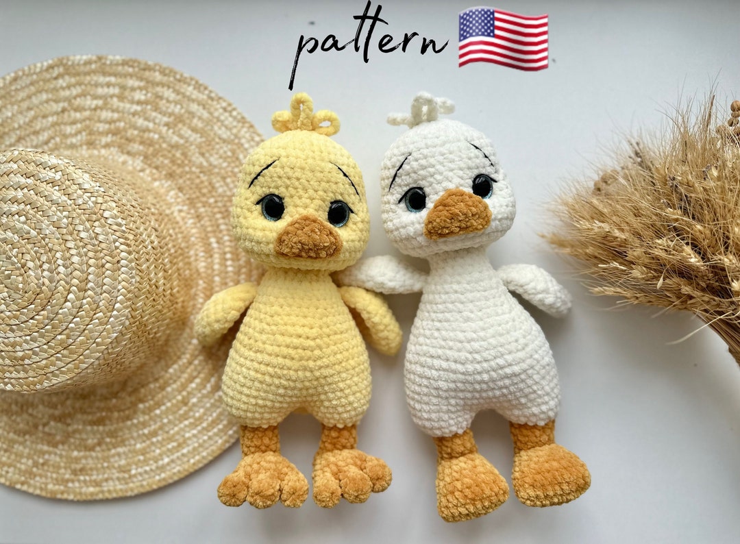 Crochet Pattern / Duck Amigurumi Pattern / Quack Quack Plush Pattern ...