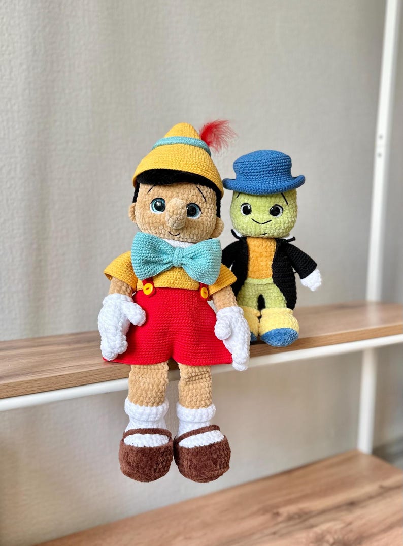 Wooden Boy Crochet Pattern / Fairy Tale Amigurumi Doll / Wooden Puppet ...