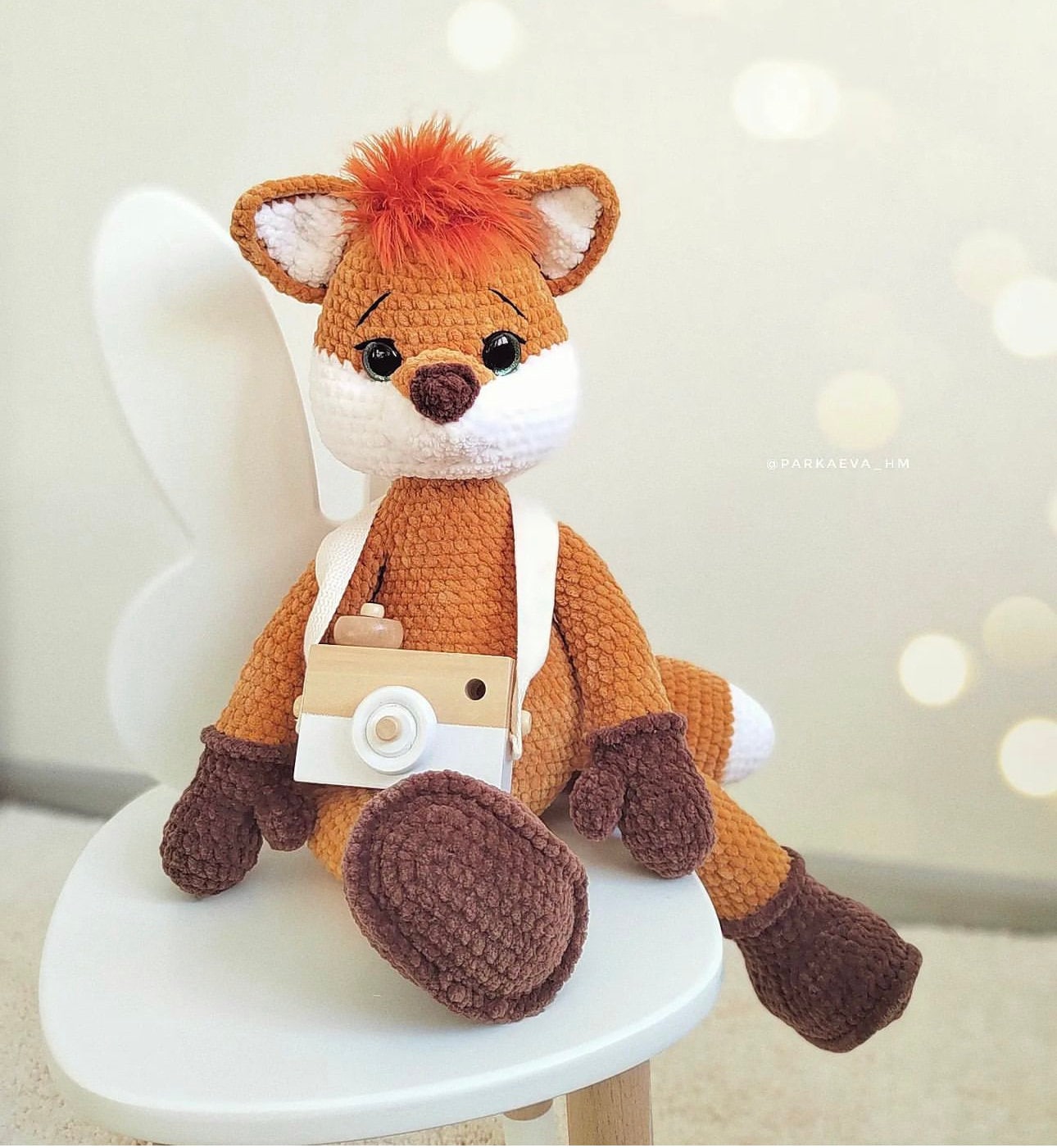 Fox Plus Crochet Pattern / Amigurumi Fox Pattern / Crochet Animals ...