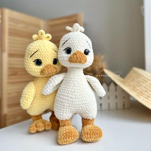 Crochet Pattern / Duck Amigurumi Pattern / Quack Quack Plush Pattern ...