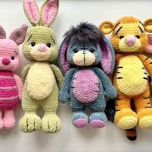 Crochet Patterns. Set of 6 Amigurumi Patterns. Crochet Plushies ...