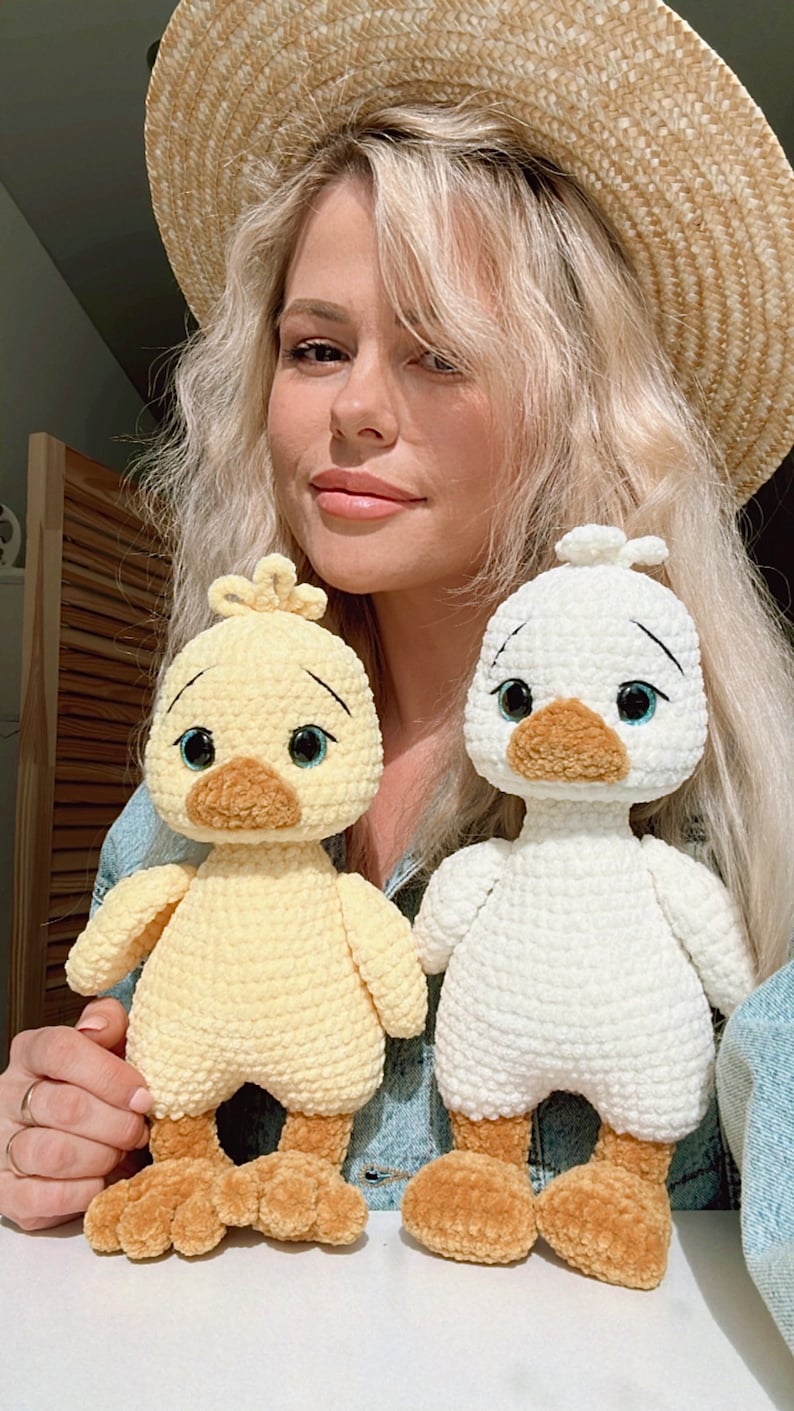 Crochet Pattern / Duck Amigurumi Pattern / Quack Quack Plush Pattern ...