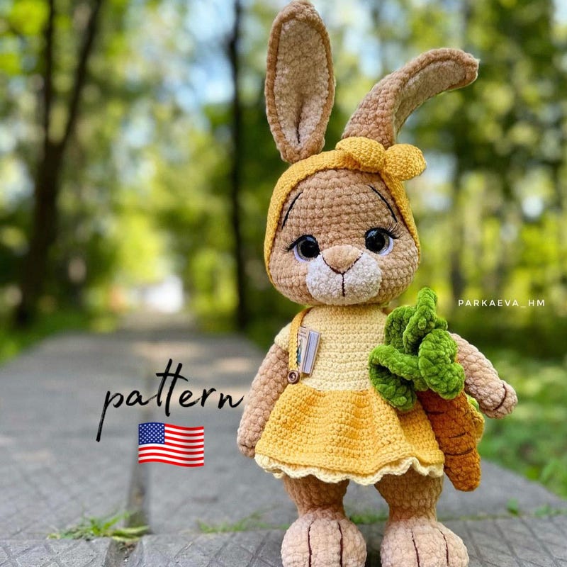 Crochet Bunny Outfit - Etsy