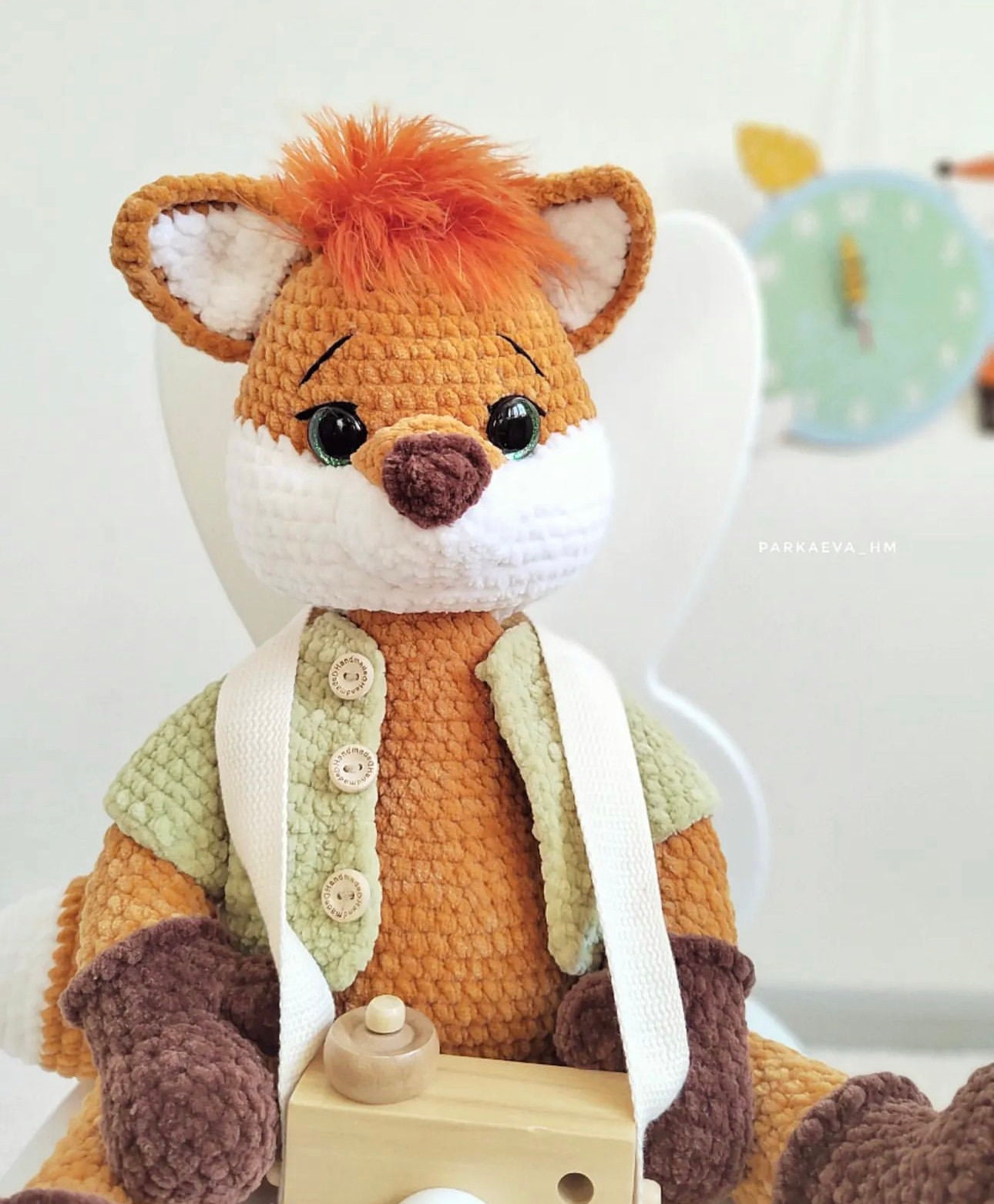 Fox Plus Crochet Pattern / Amigurumi Fox Pattern / Crochet Animals ...