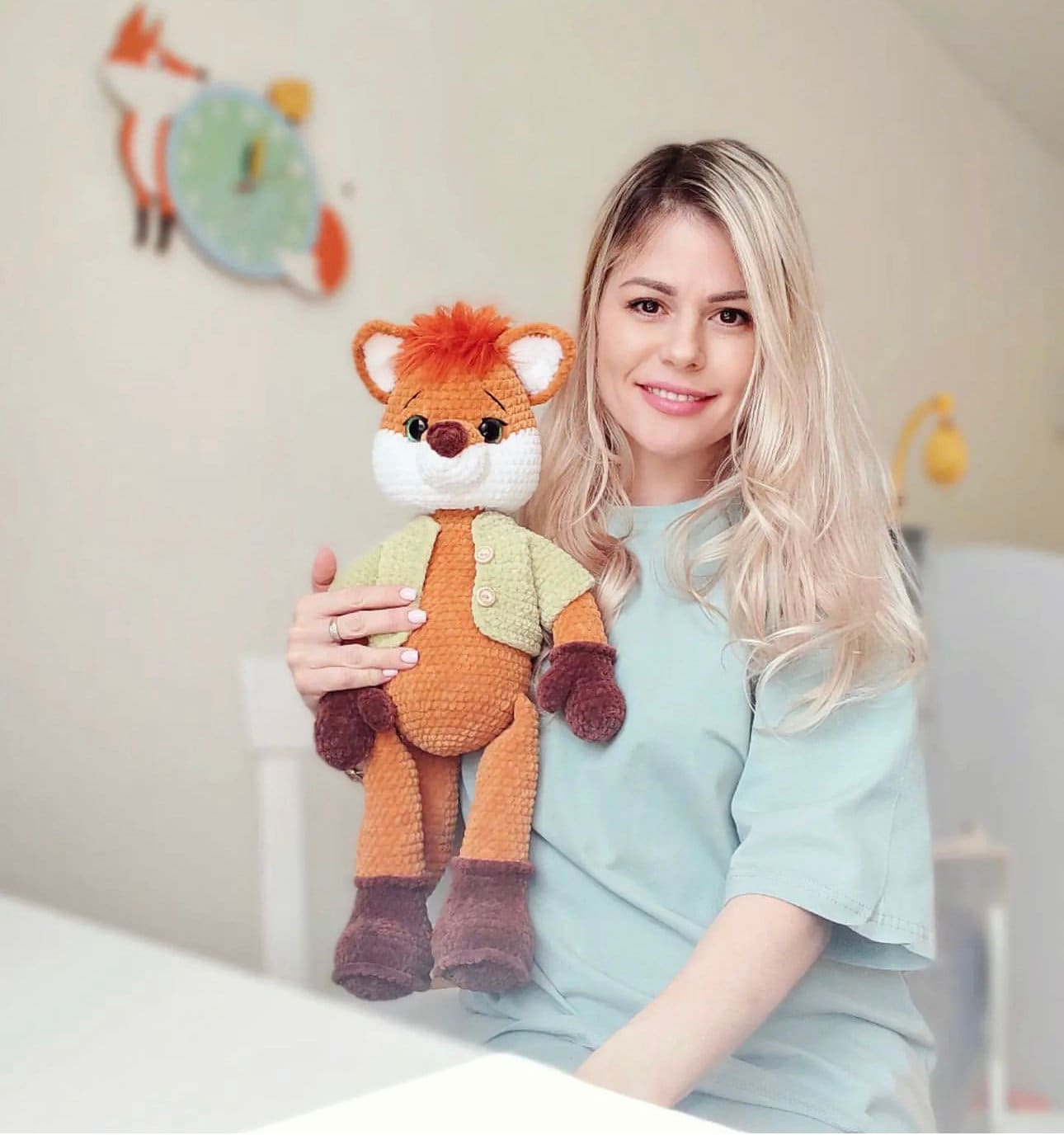 Fox Plus Crochet Pattern / Amigurumi Fox Pattern / Crochet Animals ...