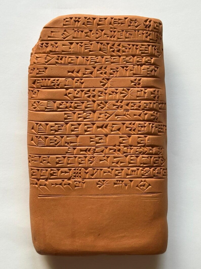 The Love Song for Shu-sin — World's Oldest Love Poem Cuneiform Tablet ...