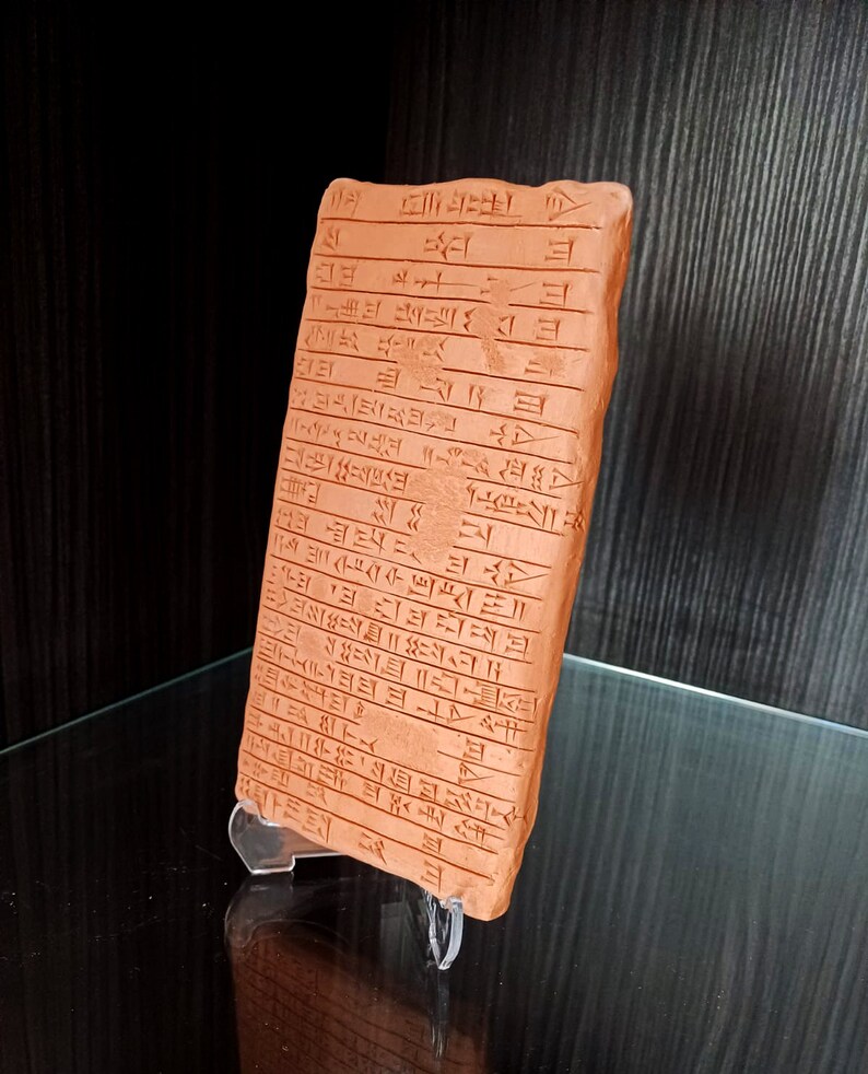 Complaint to Ea-nāṣir Cuneiform Tablet Replica - Etsy UK