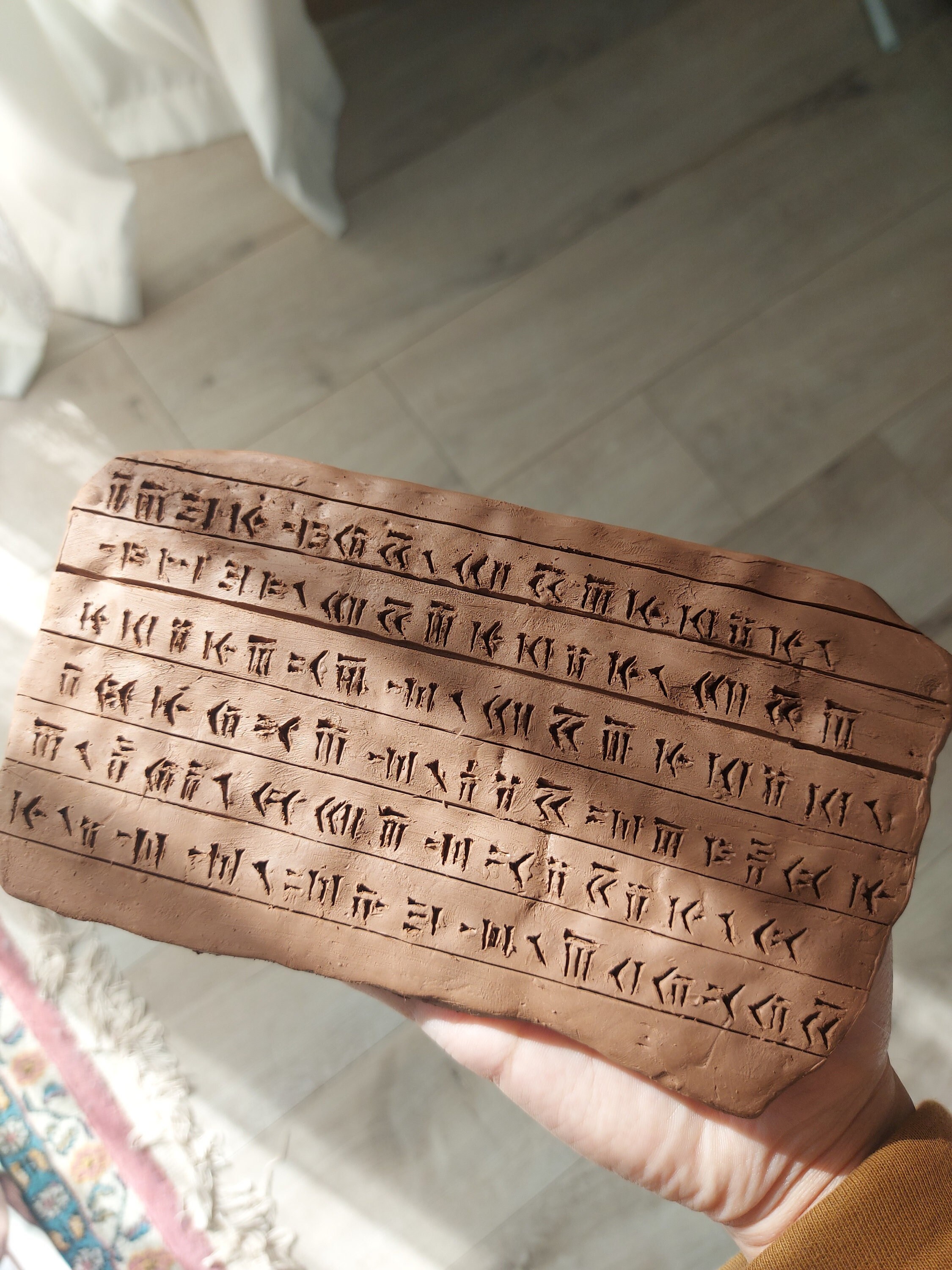 Old Persian Palace Inscription Replica Cuneiform Tablet - Etsy
