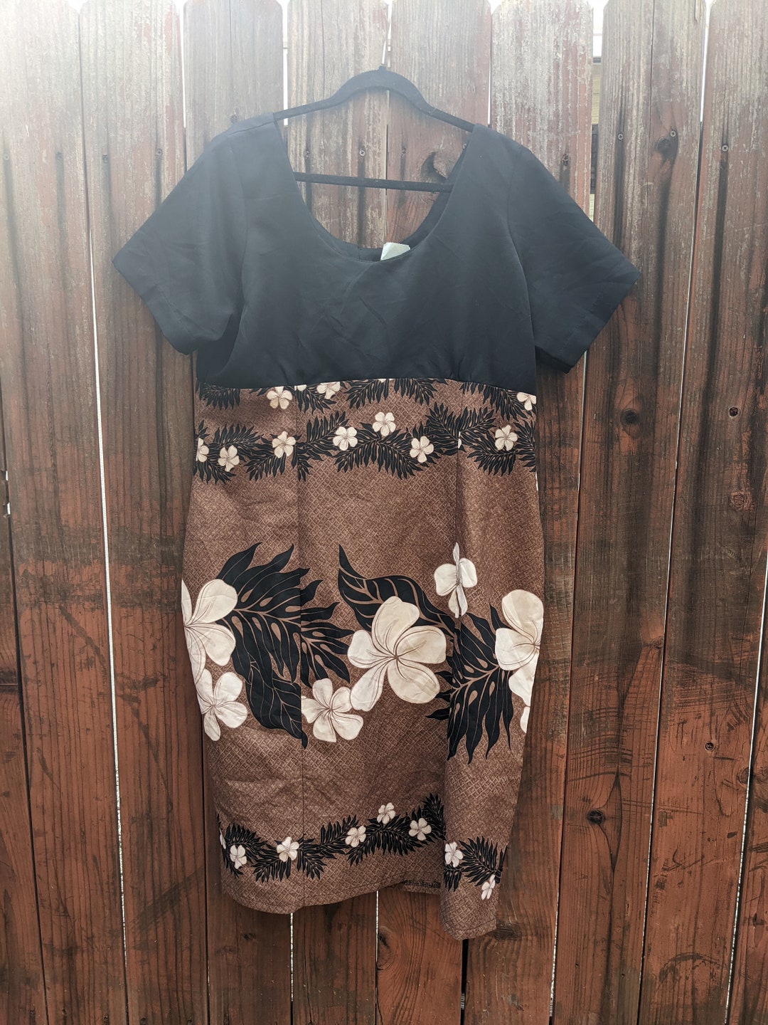 Vintage Aloha Print Formal Muumuu - Etsy