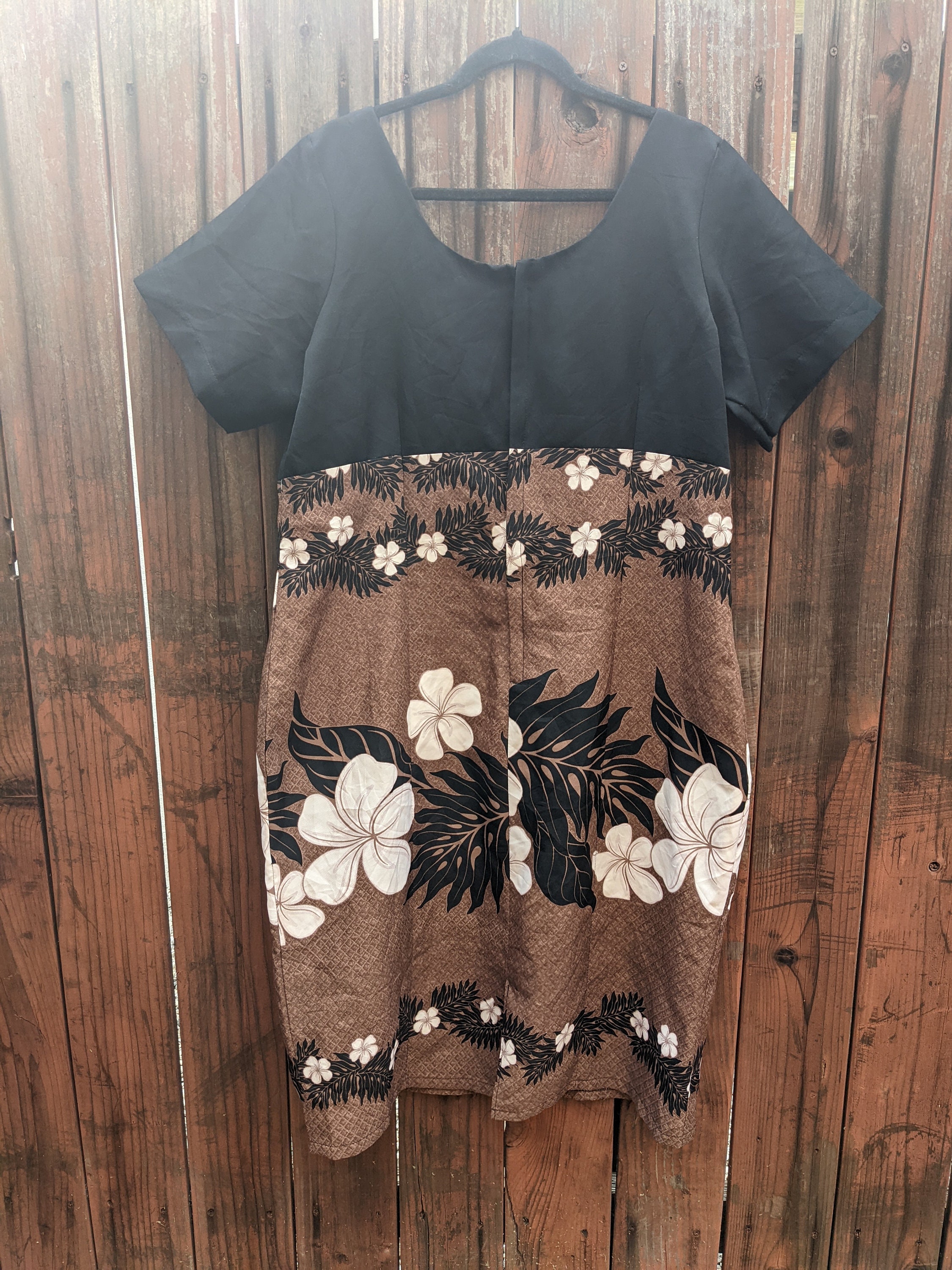 Vintage Aloha Print Formal Muumuu - Etsy