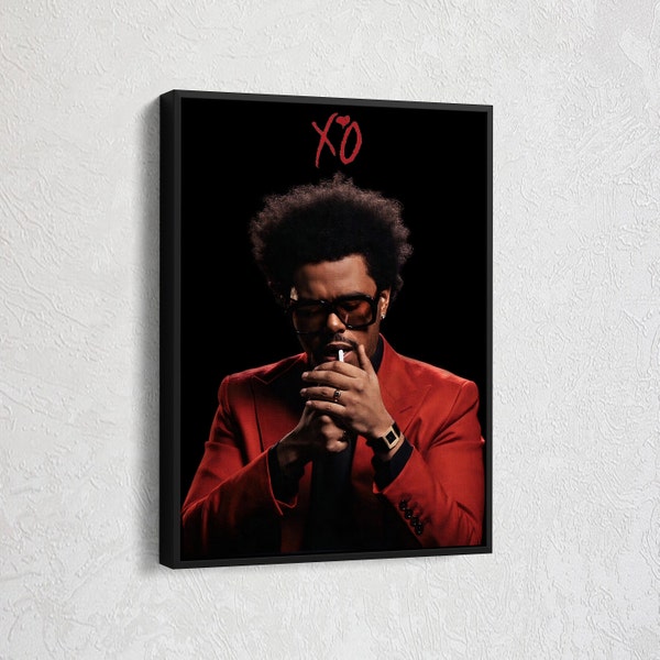 The Weeknd Wall Art - Etsy
