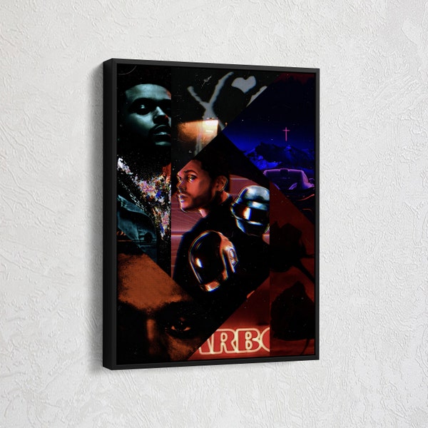The Weeknd Wall Art - Etsy