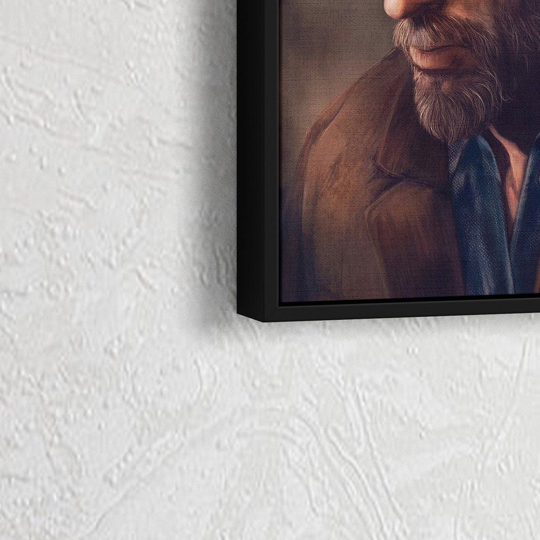 TLOU Video Game Poster, the Last of Us Canvas, Video Game Poster Canvas ...