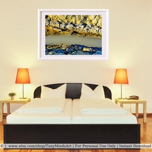 Mud Volcano Rill Photography | Printable Digital Download | Geological ...