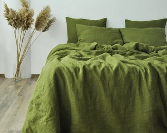 Moss Green Bedding - Etsy