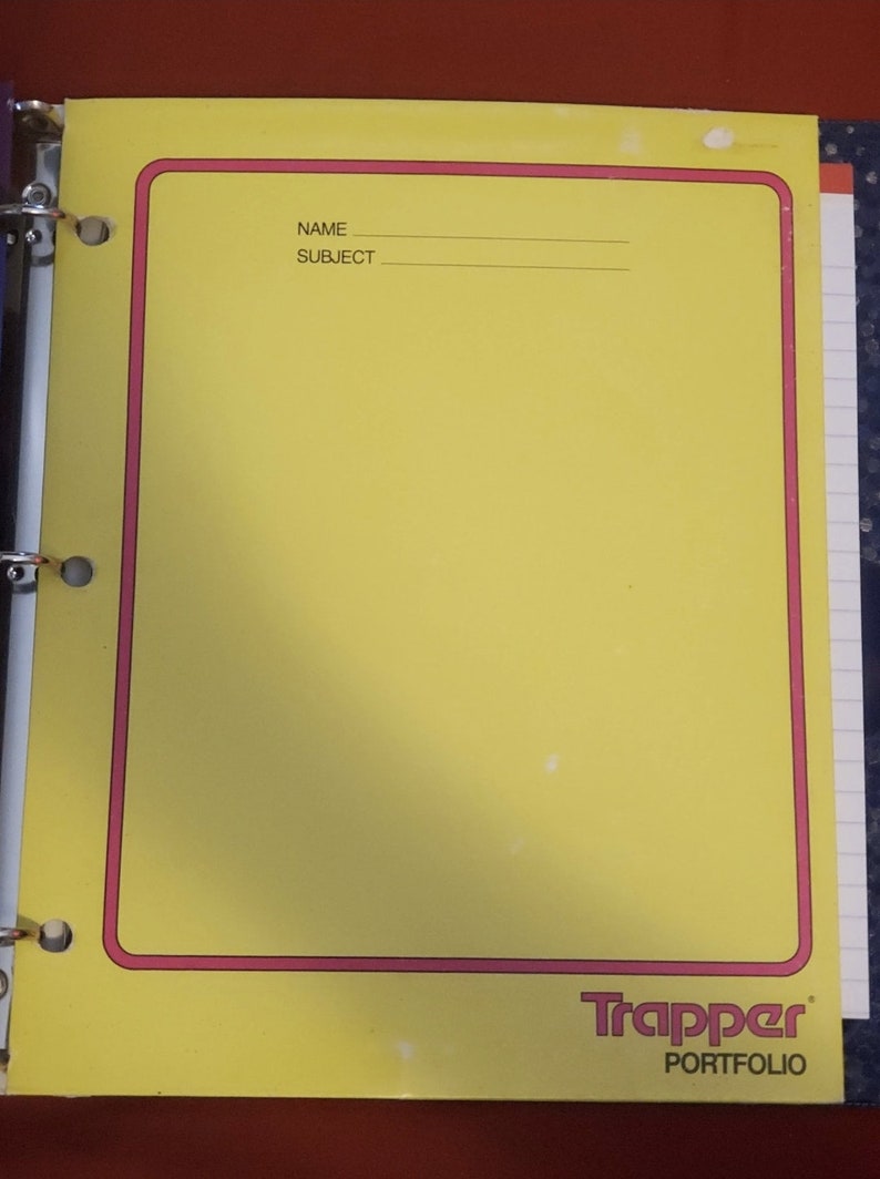Original 1993 Mead Trapper Keeper - Etsy