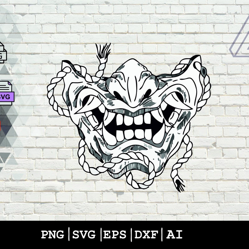 Oni Svg - Etsy