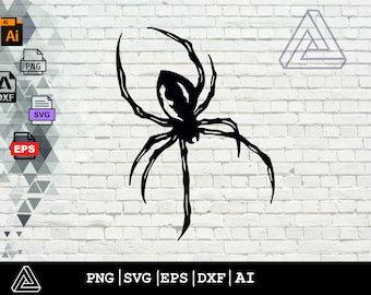 Spider Instant Digital Download Svg, Png, Jpg, and Eps Files Included ...