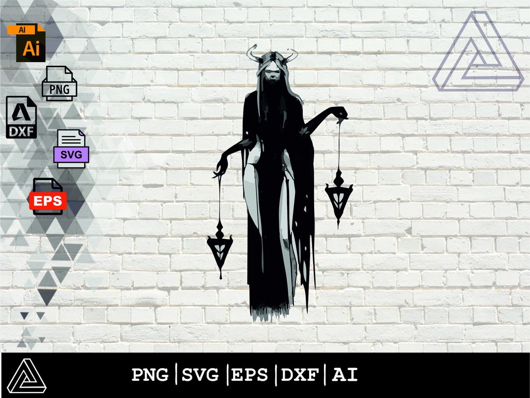 Demon Girl SVG File, Demon Girl Clipart, Svg Files for Cricut, Demon ...