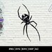 Spider - Instant Digital Download - Svg, Png, Dxf, and Eps Files ...