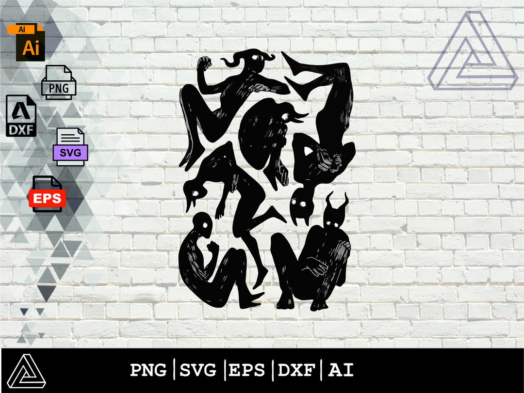 Demons SVG, Scary Demon SVG, Demon SVG, Demon Clipart, Demon Vector ...