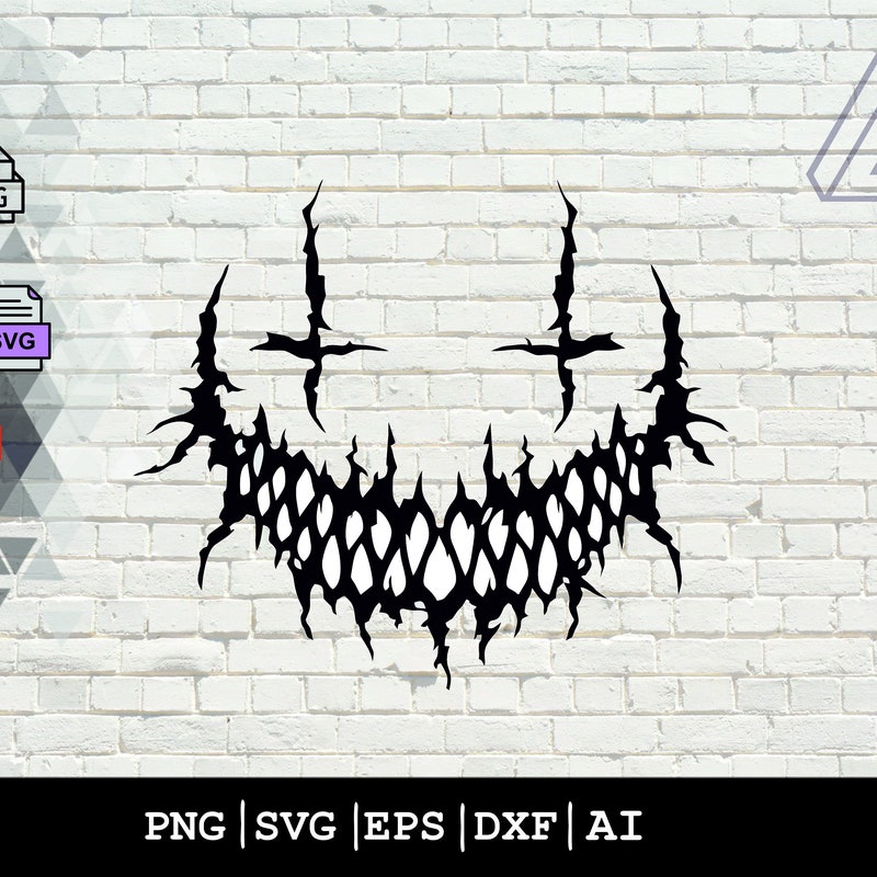 Smiley Face Mask - Etsy